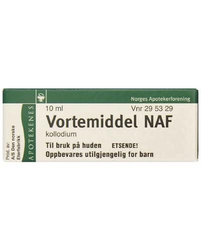 Vortemiddel NAF kollodium 10 ml - Apotek 1