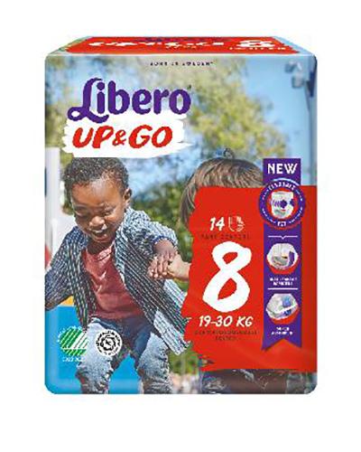 Libero Up&Go 8 bleiebukser 19-30kg 14 stk - Apotek 1