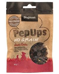 Dogman Pep Ups No Grain godbiter and 90 g - Apotek 1