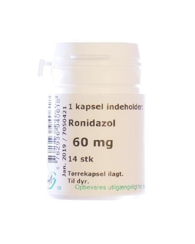 Ronidazol glostrup vet 60mg kapsler 14 stk - Apotek 1