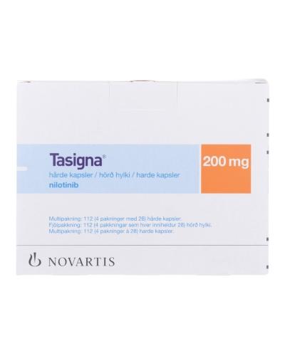 Tasigna Kapsel, hard 200 mg 112 stk - Apotek 1