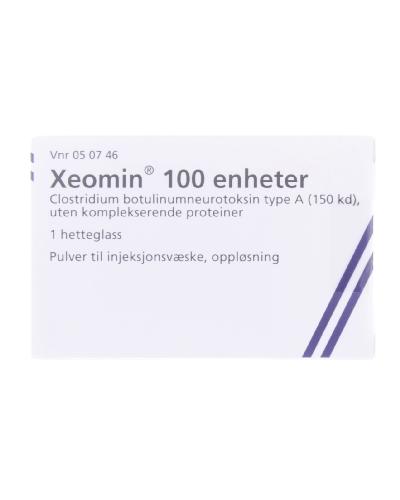 Xeomin orifarm inj subst 100 E - Apotek 1