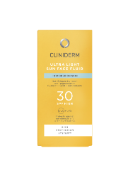 Cliniderm Sun Ultra Light Face Fluid solkrem SPF30 40 ml - Apotek 1