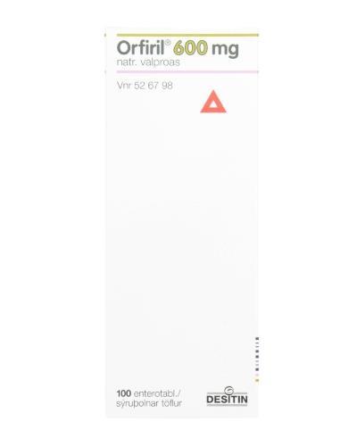 Orfiril 600 mg enterotabletter 100 stk - Apotek 1
