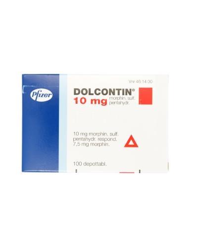 Dolcontin 10 mg depottabletter 100 stk - Apotek 1