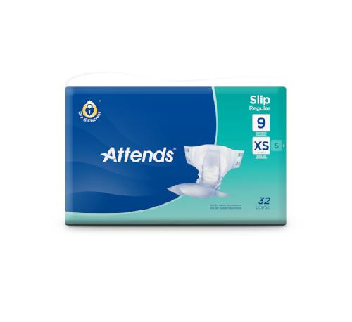 Attends Slip Regular 9 XS 32 stk - Apotek 1