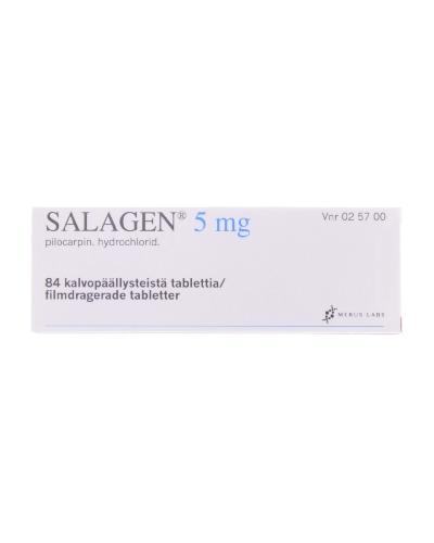 Salagen 5mg tabletter 84 stk - Apotek 1