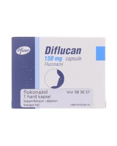 Diflucan Orifarm 150mg kapsel 1stk - Apotek 1