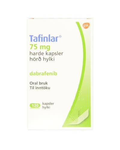 Tafinlar Kapsel, hard 75 mg 120 stk - Apotek 1