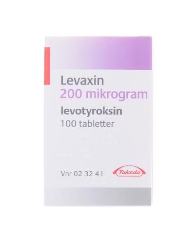 Levaxin 200 mikrog tabletter 100 stk - Apotek 1