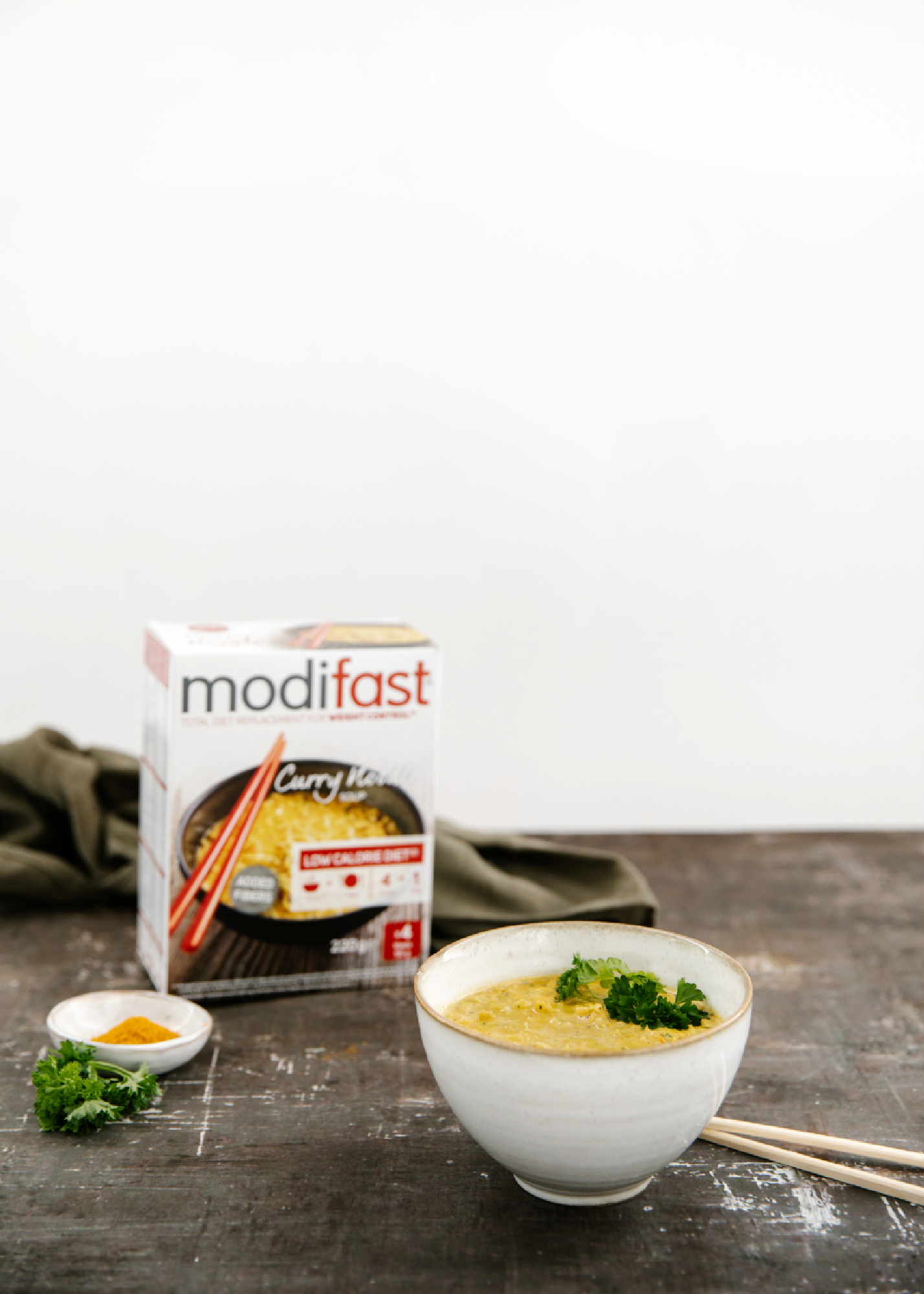 Modifast LCD nudelsuppe curry 4x55 g - Apotek 1