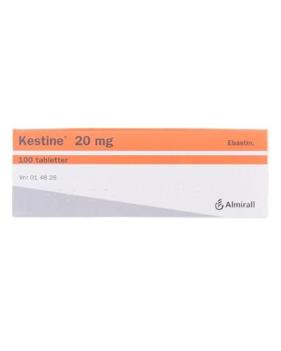 Kestine Tablett, filmdrasjert 20 mg 100 stk - Apotek 1