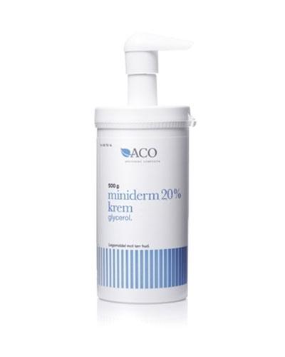 Miniderm 20% krem 500g - Apotek 1