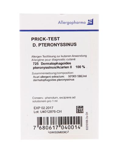 SPT 725 Dermatophagoides pteronyssinus 3ml - Apotek 1