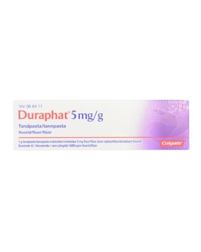 Duraphat 5 mg/g tannpasta 51g - Apotek 1