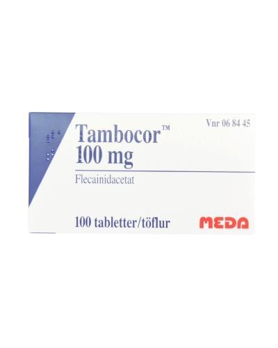 Tambocor Tablett 100 mg 100 stk - Apotek 1