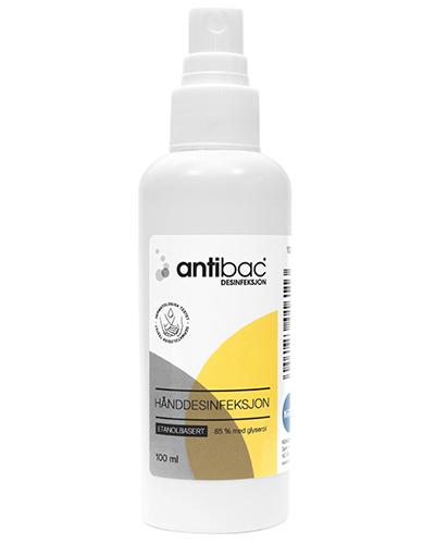Antibac 85% hånddesinfeksjon spray 100ml - Apotek 1