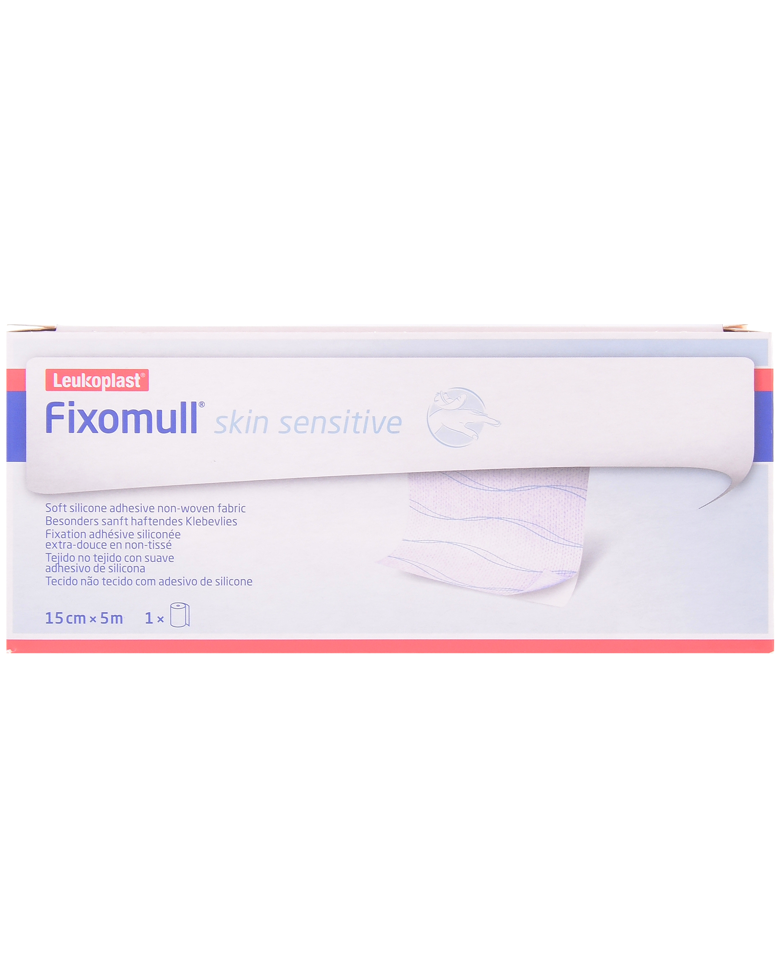 Leukoplast Fixomull Skin Sensitive tape 15 cm x 5 m 1 stk - Apotek 1