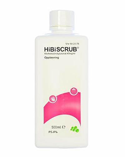Hibiscrub 40mg/ml oppløsning 500ml - Apotek 1