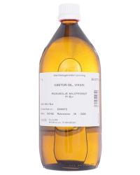Castor oil virgin ricinusolje kaldpresset 1L - Apotek 1