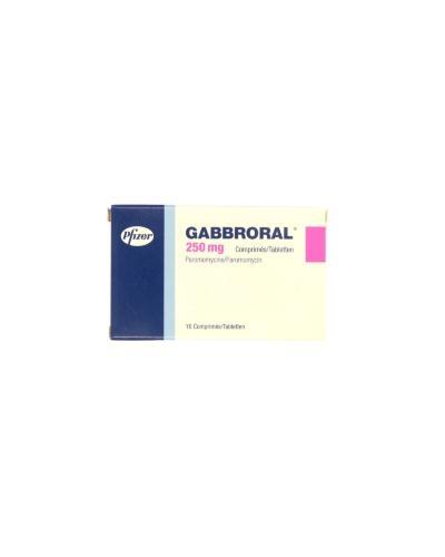Gabbroral 250mg tabletter 16 enpac - Apotek 1