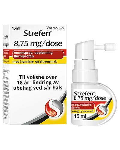 Strefen 8,75 mg/dose munnspray honning og sitron 15ml - Apotek 1