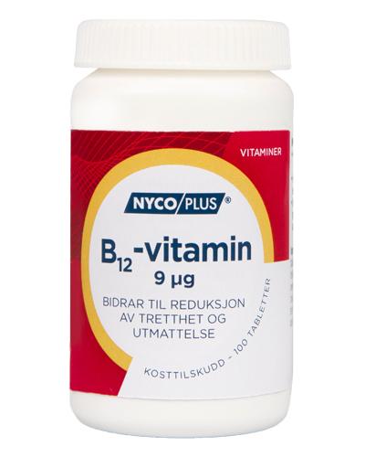 Nycoplus B12-vitamin 9mcg tabletter 100stk - Apotek 1