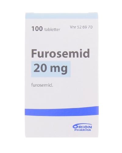 Furosemid 20 mg tabletter 100 stk - Apotek 1