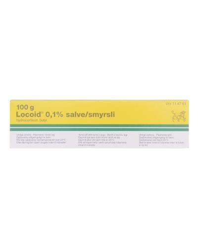 Locoid 0,1 % salve 100 g - Apotek 1