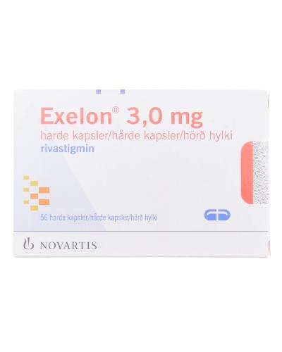 Exelon Kapsel, hard 3 mg 56 stk - Apotek 1
