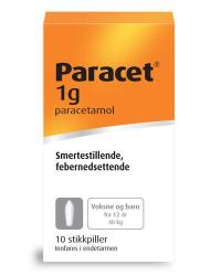 Paracet smertestillende og febernedsettende - Apotek 1