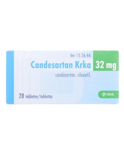 Candesartan Krka 32 mg tabletter 28 stk - Apotek 1