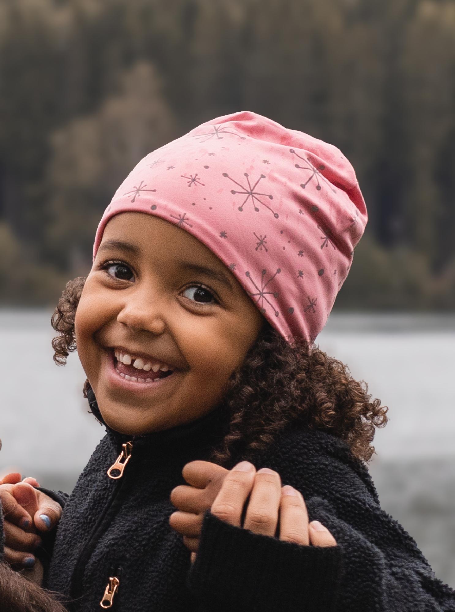 Flexagon lue barn/junior reflekterende rosa 1 stk - Apotek 1