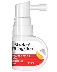 Strefen 8,75 mg/dose munnspray honning og sitron 15 ml - Apotek 1