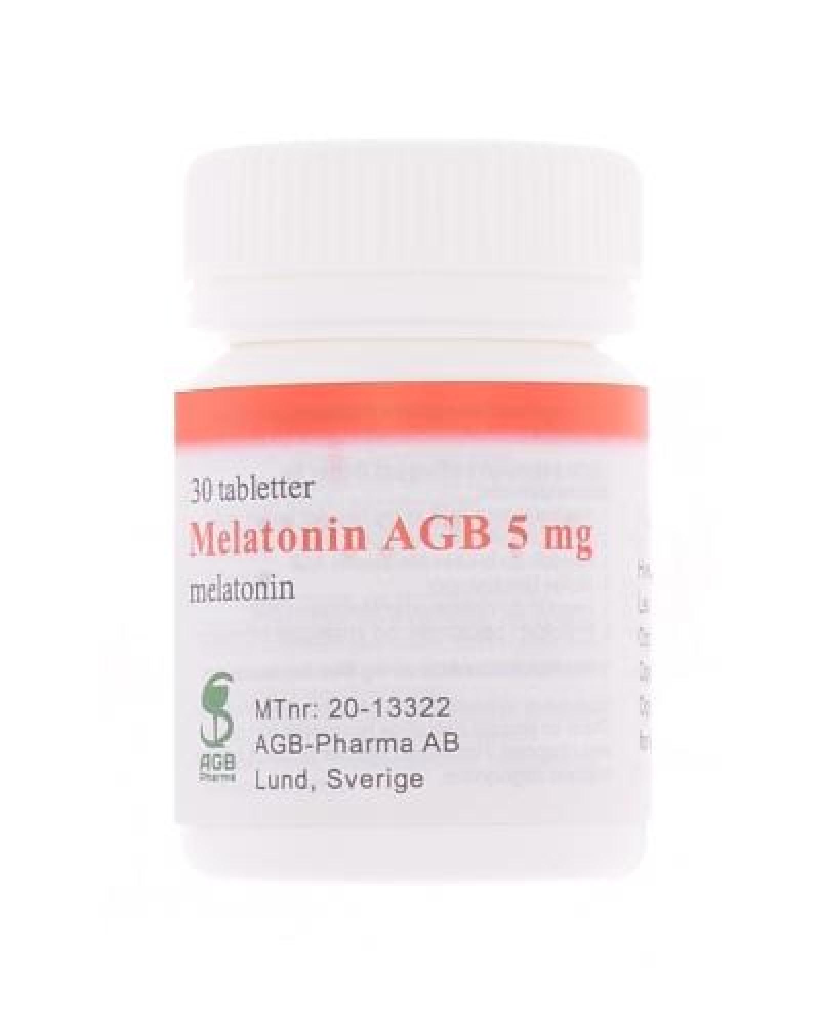 Melatonin agb tab 5mg - Apotek 1