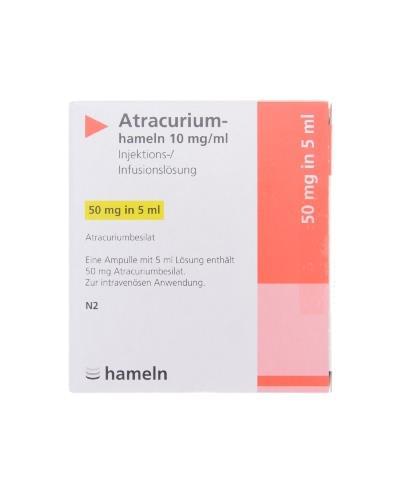 Atracurium-hameln 10mg infusjon/injeksjon 10x5 ml - Apotek 1