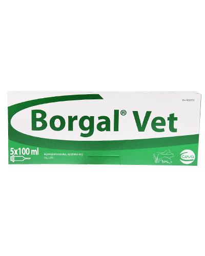 Borgal vet inj 200+40mg/ml 5x100 MLHGL - Apotek 1