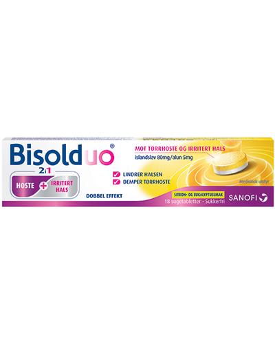 Bisolduo sugetabletter sitron/eukalyptus 18 stk - Apotek 1