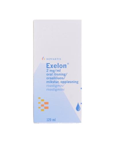 Exelon Mikstur, oppløsning 2 mg/ml 120 ml - Apotek 1