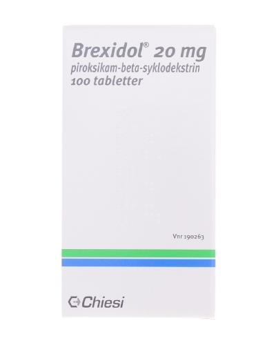 Brexidol 20 mg tabletter 100 stk - Apotek 1
