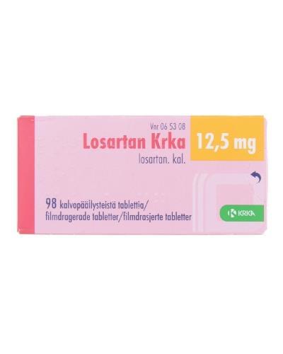 Losartan Krka 12,5 mg tabletter 98 stk - Apotek 1