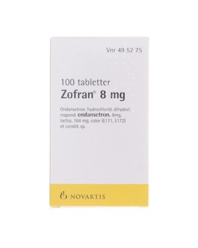 Zofran Tablett 8 mg 100stk - Apotek 1