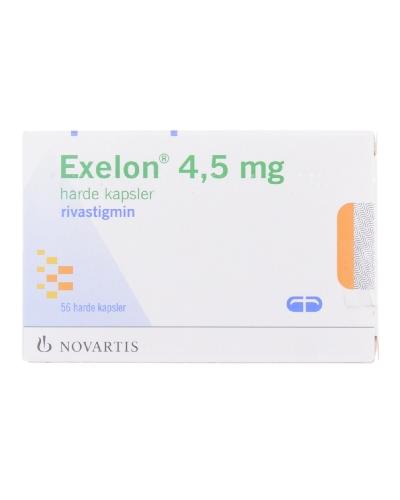 Exelon Kapsel, hard 4,5 mg 56 stk - Apotek 1