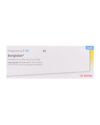 Beriglobin inj 160mg/ml 2 mlspr - Apotek 1