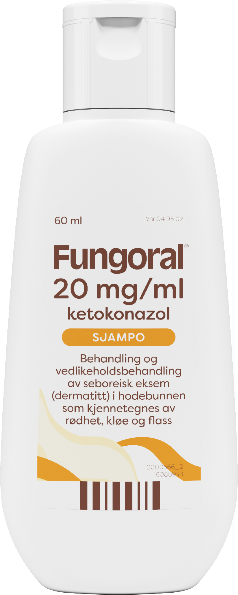 Fungoral 20mg/ml sjampo 60 ml - Apotek 1