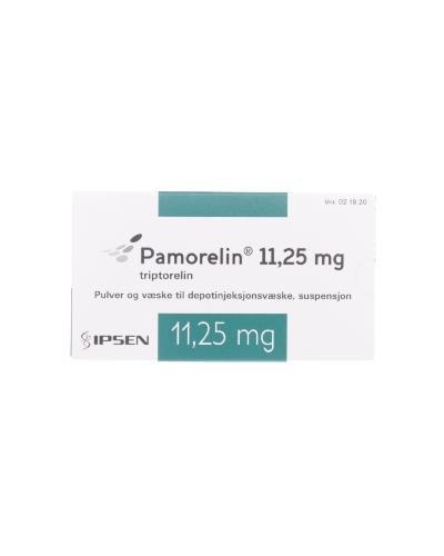 Pamorelin Pulver og væske til depotinjeksjonsvæske, suspensjon 11,25 mg ...