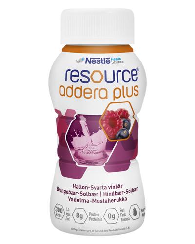 Resource Addera Plus næringsdrikk bringebær/solbær 200 ml - Apotek 1