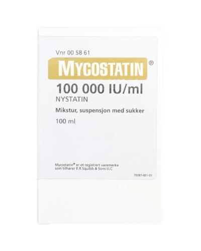 Mycostatin Mikstur 100 000 IE/ml 100ml - Apotek 1
