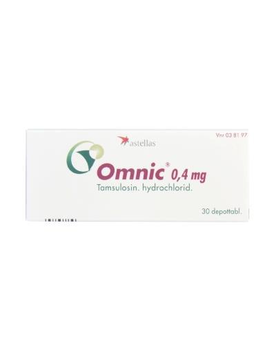 Omnic 0,4 mg depottabletter 30 stk - Apotek 1