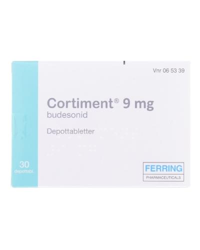 Cortiment 9 mg depottabletter 30 stk - Apotek 1